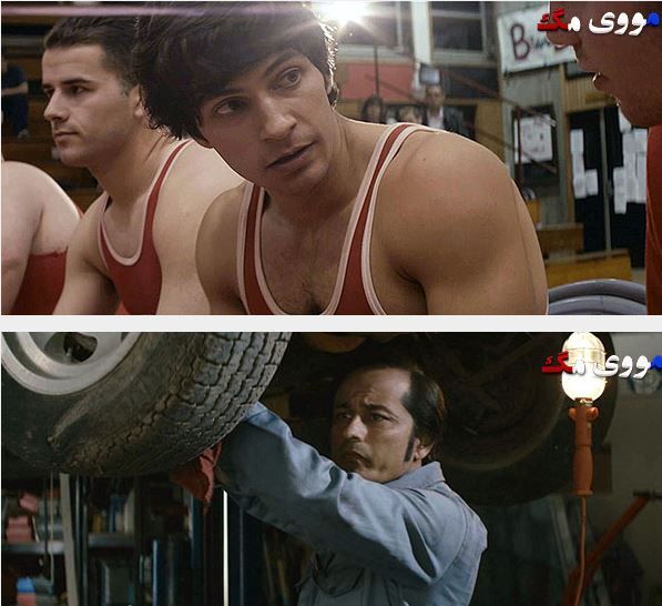 George Kosturos & Andy Madadian on the red carpet of “American Wrestler ...